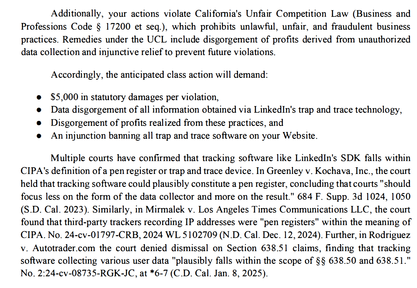 Tauler Smith Trap and Trace Privacy Lawsuit - Captain Compliance